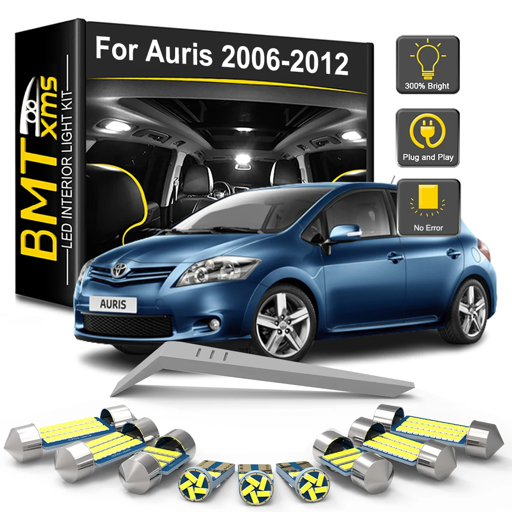 BMTxms 11Pcs Canbus LED Interior Light Bulb Kit For Toyota Auris E15 ...