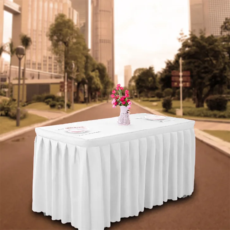 Table-Skirt-Polyester-Rectangular-Table-Cover-Conference-Room ...