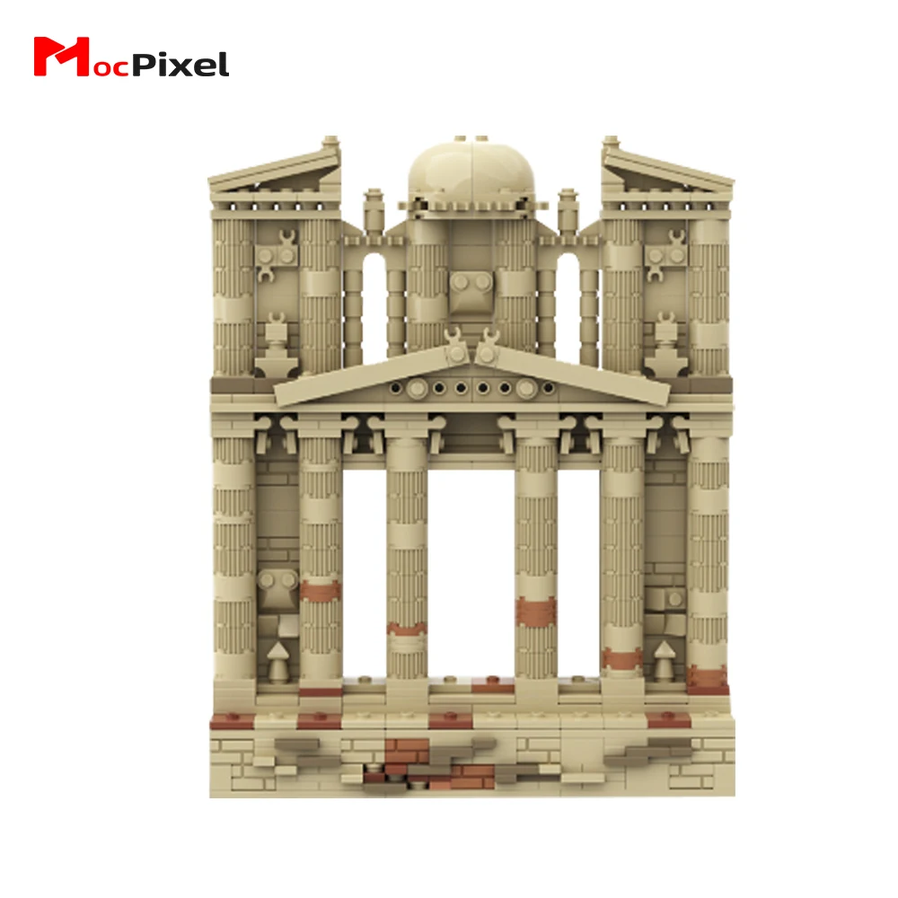 Model Building Kits Petra Jordan And The Last Crusade In Frame MOC Block Bricks Toys Indiana ...