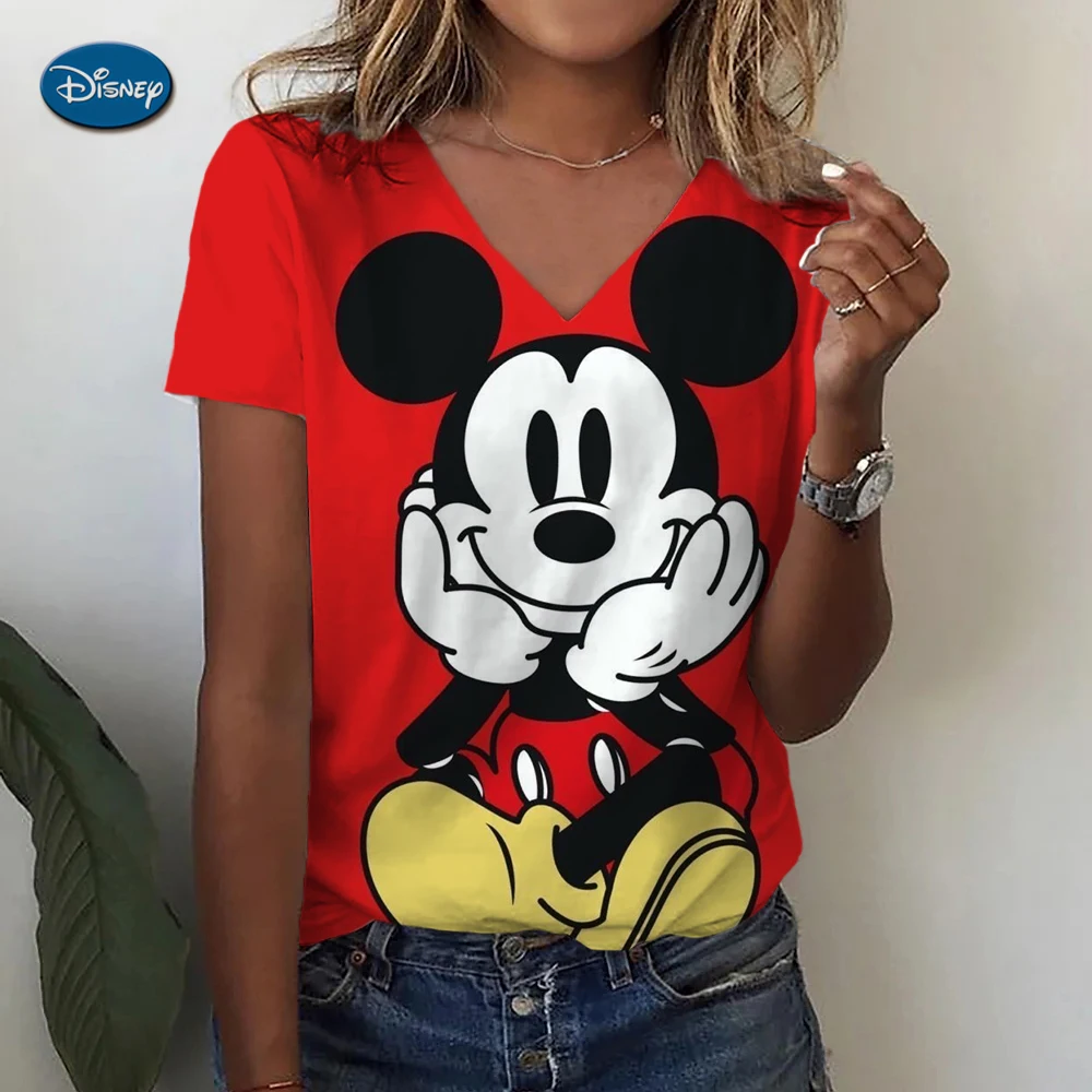 Camiseta De Mickey Mouse Para Mujer En La India Mickey Women Tshirts