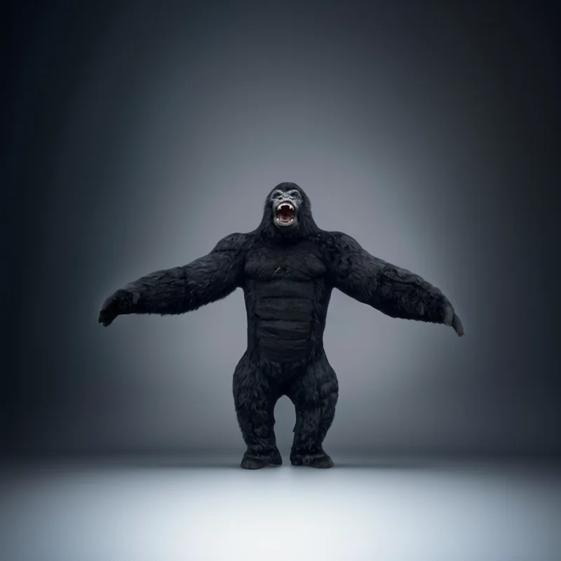 Inflatable Mascot Gorilla Costume For Birthday Party Celebration Film ...