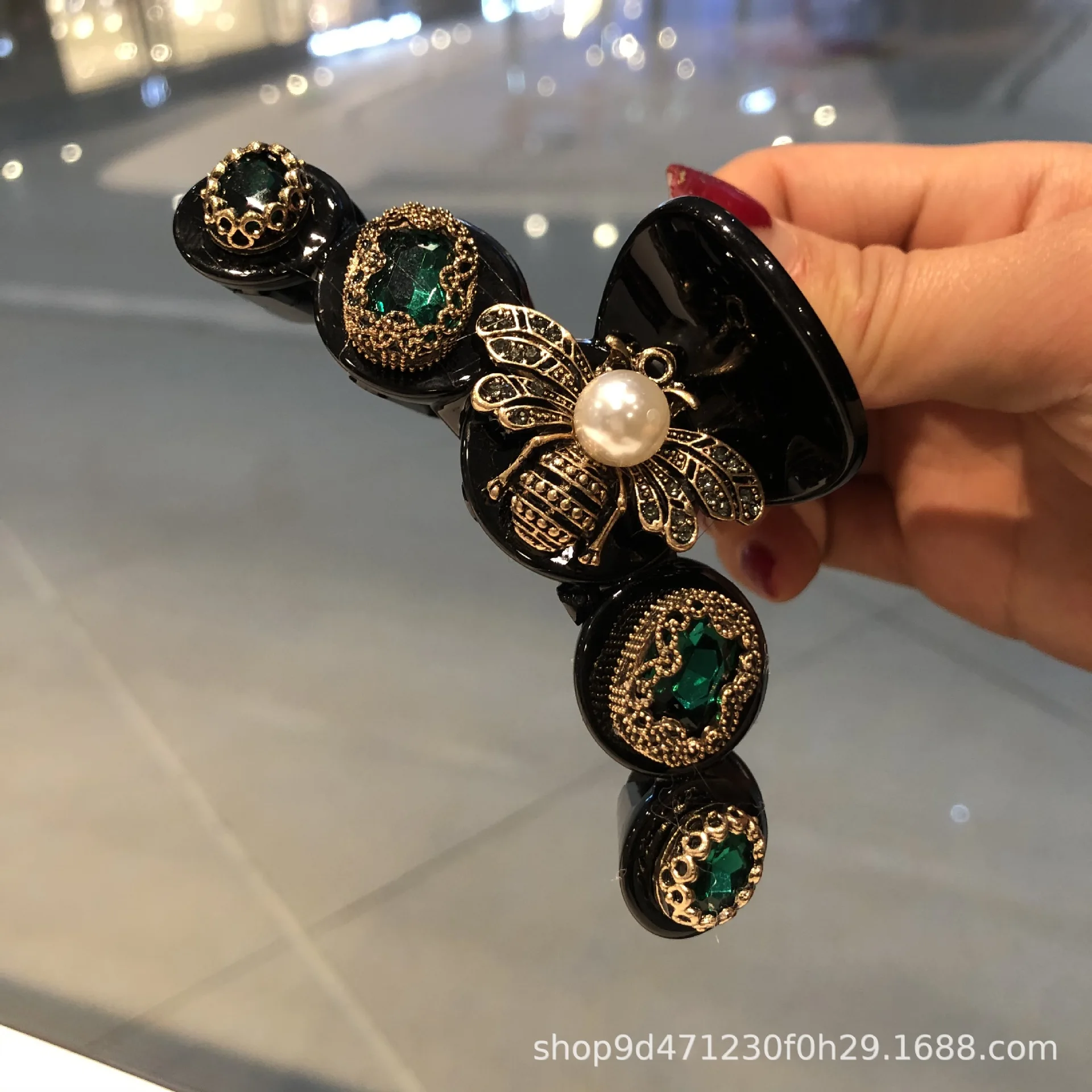 Metal Hair Claws Accessories Hairpins | Rhinestone Hair Accessories ...