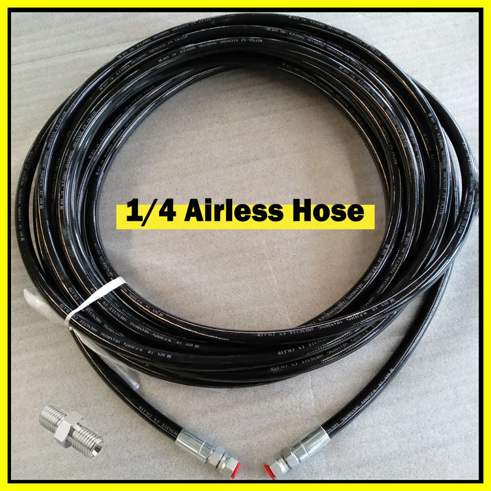 0-5m-40m-Whip-Hose-Airless-Spare-Part-Tube-With-Joints-For-1-4-BSP ...