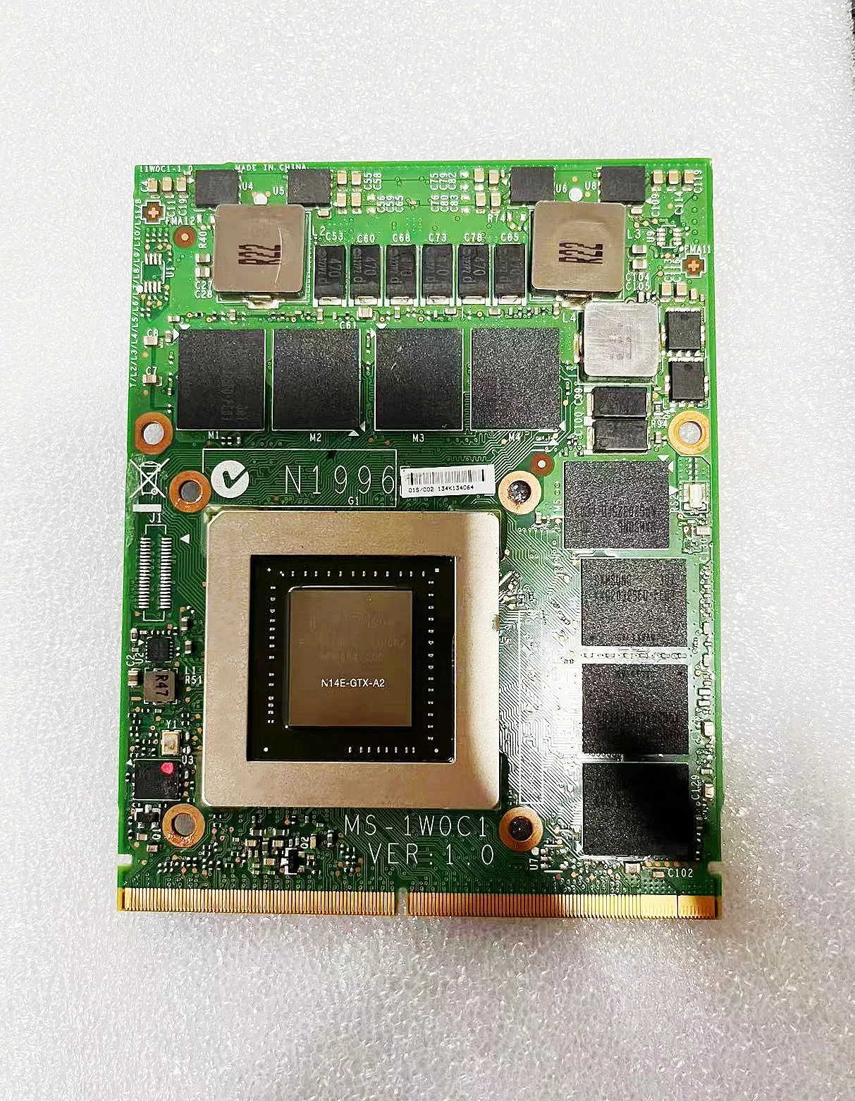 Gtx880m Gtx 880m Gddr5 8gb N15e-gx-a2 Grafica Dell A Scheda Video Per ...