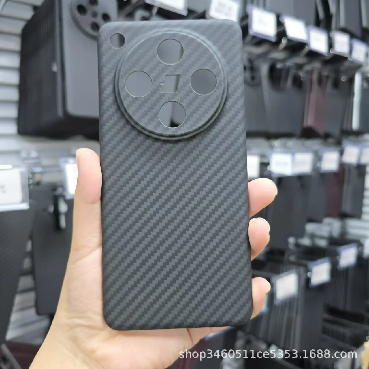 Kevlar Aramid Fiber Magnetic Shockproof Back Cover with MagSafe ...