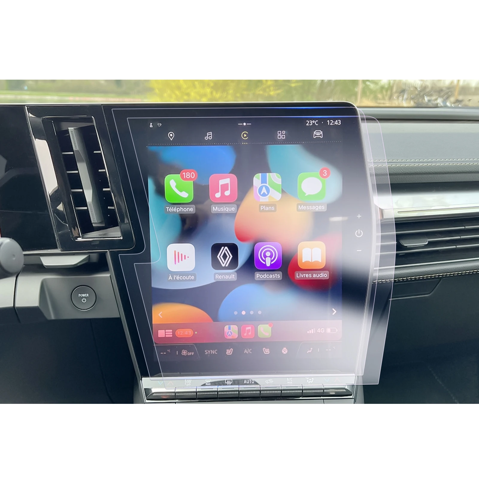 Protector de pantalla y de mando | Club Foro Renault Austral
