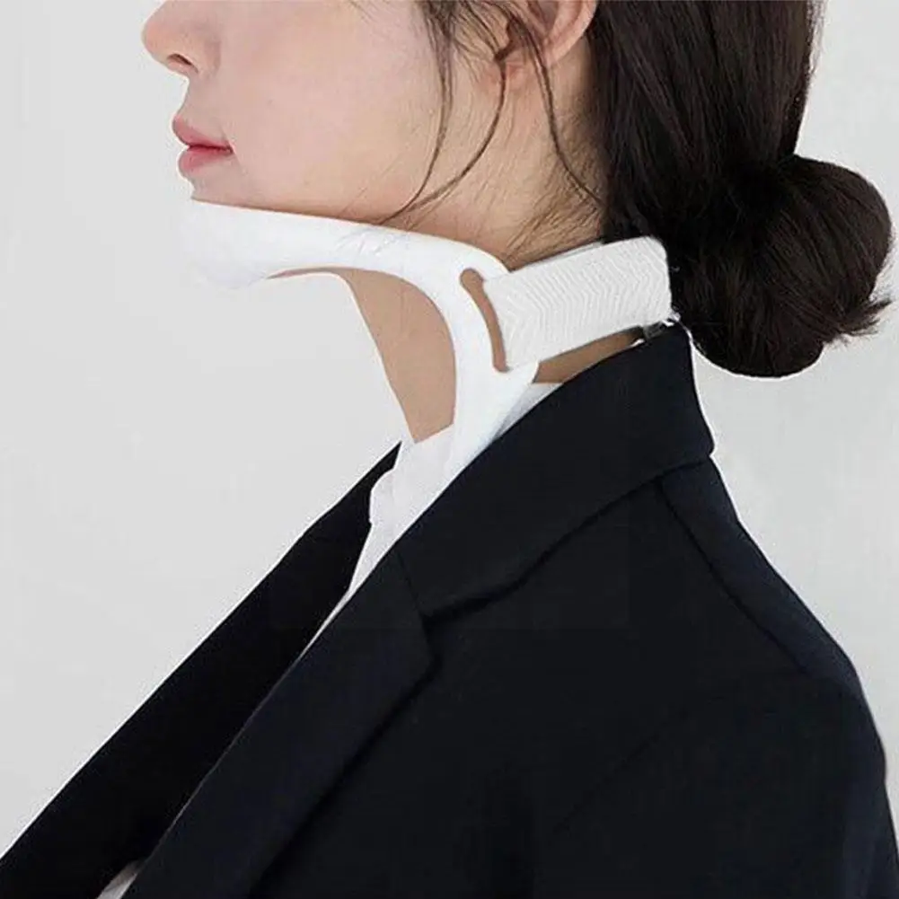 Adjustable-Neck-Brace-Support-Posture-Correct-Neck-Corrector-Collar ...