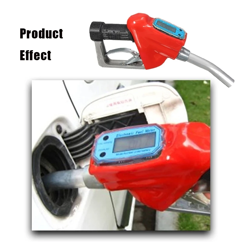 Gasoline-Diesel-Spray-Gun-Digital-Display-Flowmeter-Adjustable-Methanol ...