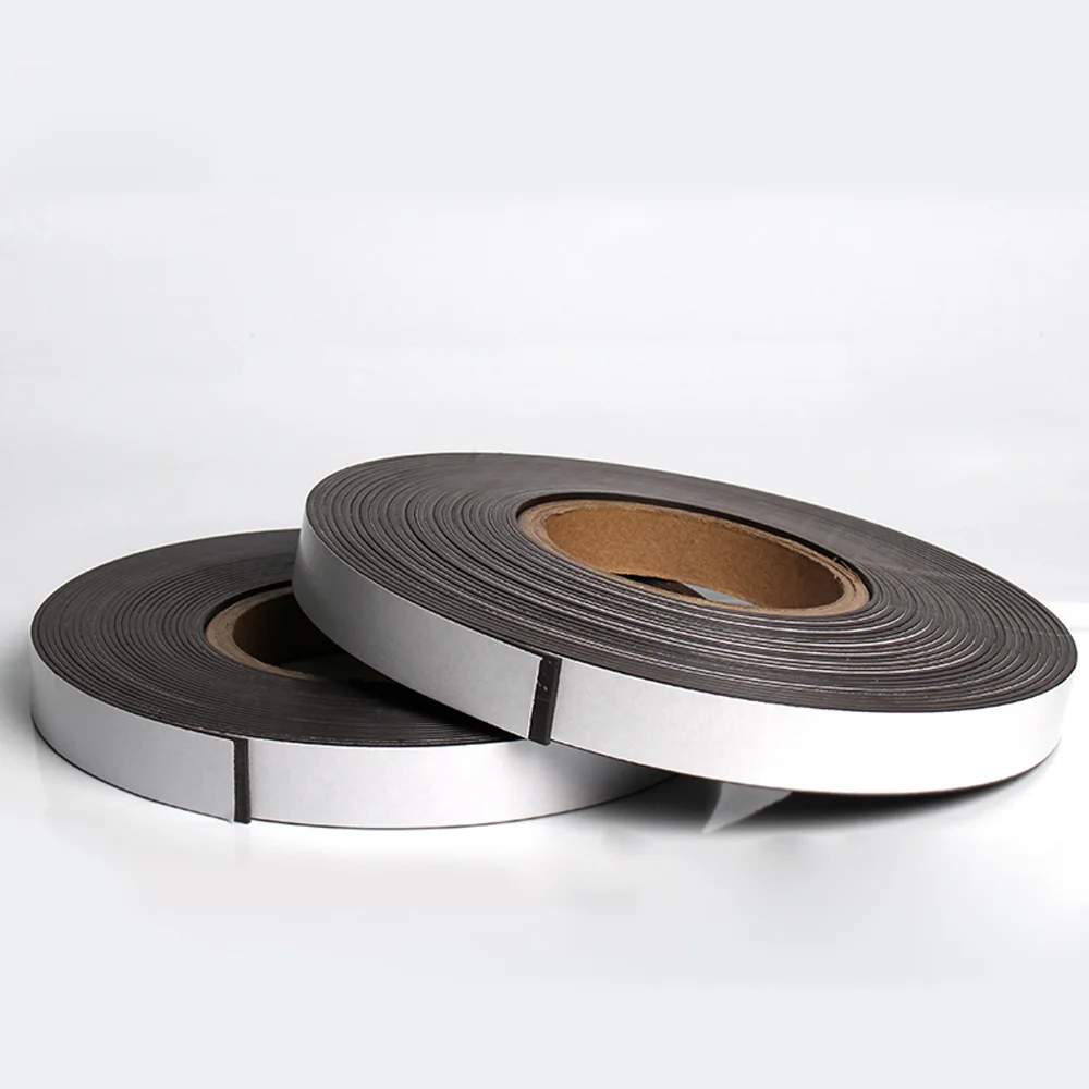 2M-Self-adhesive-Flexible-Soft-Magnetic-Strip-Rubber-Magnet-Taperubber ...