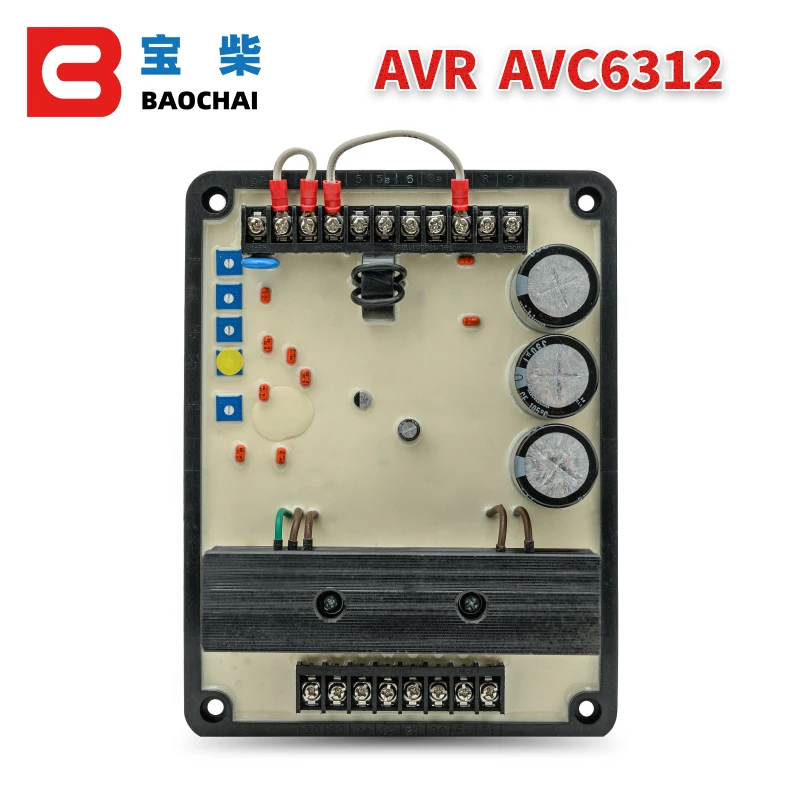 AVC6312-AVR-Generator-Set-Automatic-Voltage-Regulator-Genset-Electrical-Equipment-Alternator ...