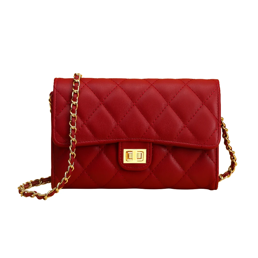 Grid-Shoulder-Bag-Adjustable-Chain-Strap-Crossbody-Bags-for-Women ...