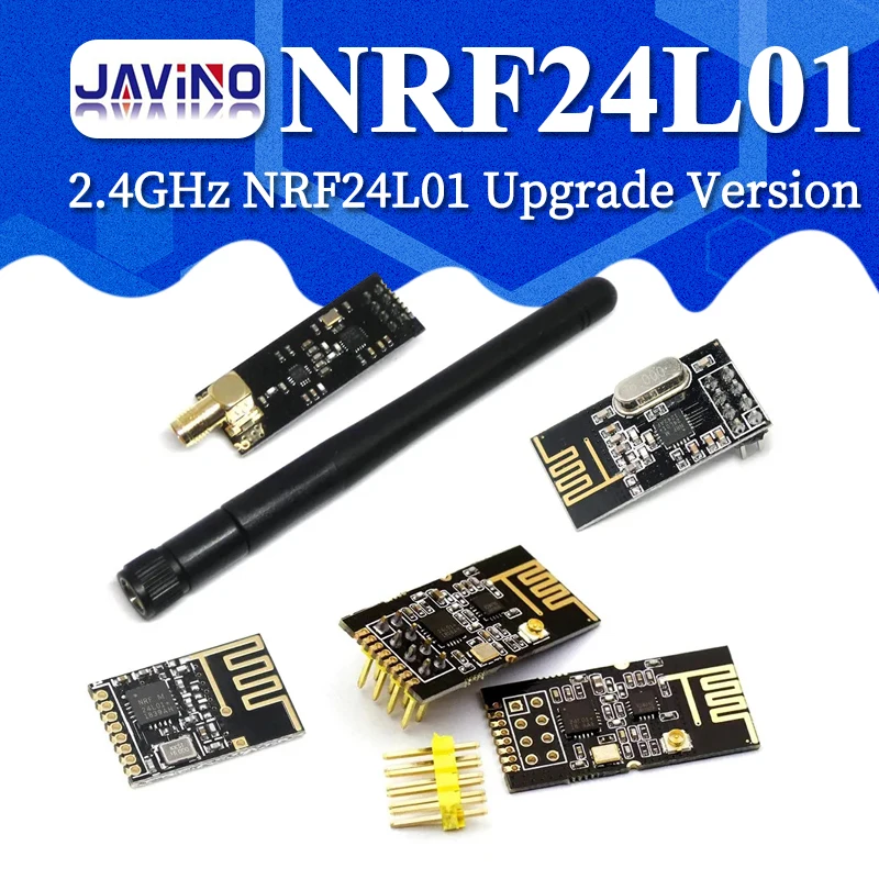 NRF24L01-2-4G-Wireless-Data-Transmission-Module-2-4GHz-NRF24L01-Upgrade ...