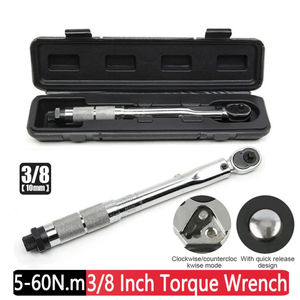 5-60N-m-Torque-Wrench-3-8-inch-Square-Drive-Spanner-Hand-Tool ...