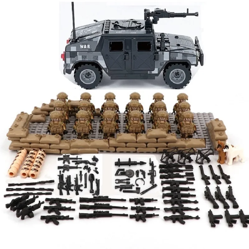 MOC Us Special Forces Military Army Soldiers Weapons Guns Infantry ...