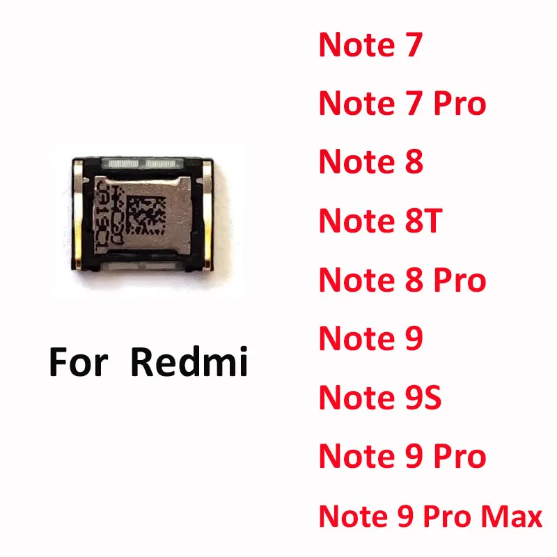 New-For-Xiaomi-Redmi-Note-9-9S-8-8T-7-Pro-Max-Built-in-Earphone ...