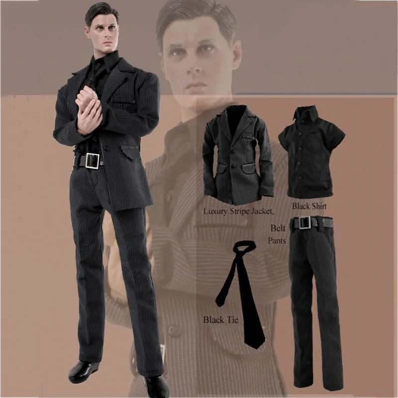 Figura-de-mu-ecas-CC187-a-escala-1-6-para-hombre-traje-a-rayas-negras ...