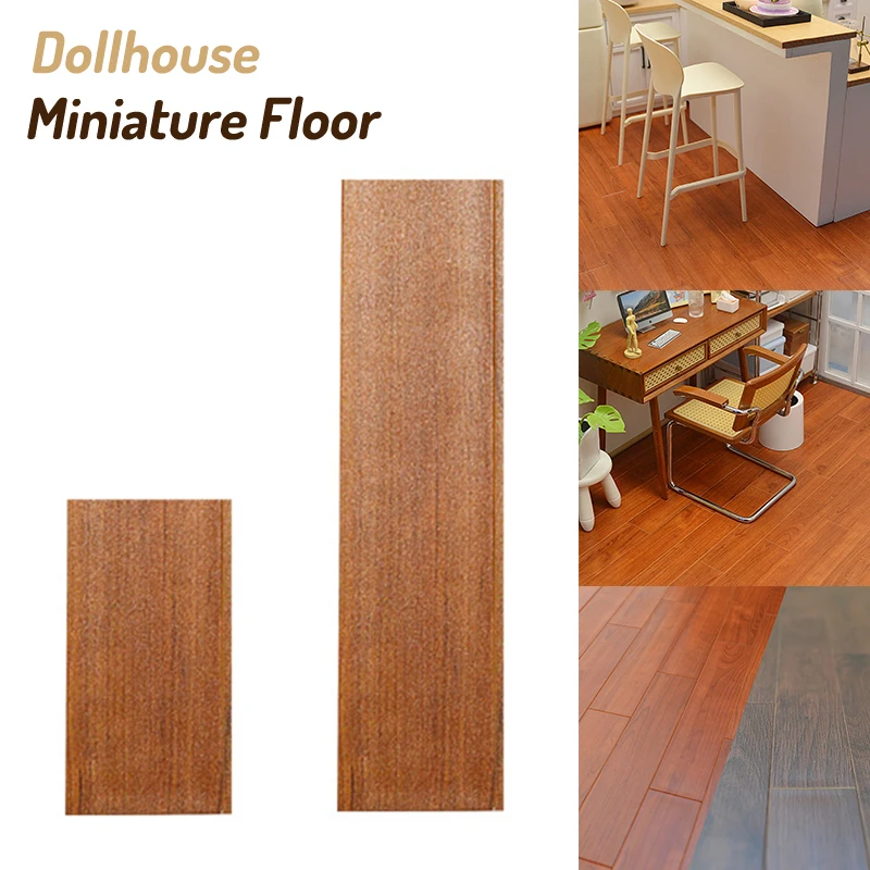 1-12-Dollhouse-Miniature-Floor-Tiles-Double-sided-Spliced-Floor-Living ...