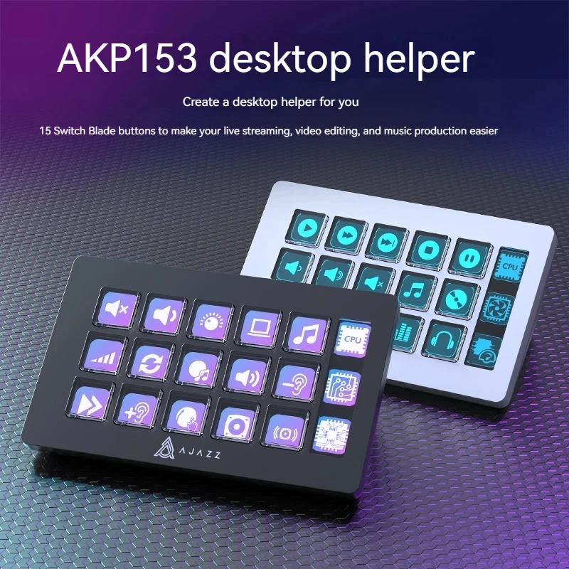 Ajazz-Visual-Program-vel-Macro-Lcd-Custom-Keyboard-Macropad-Switchboard-Transmiss-o-Console-Vers ...