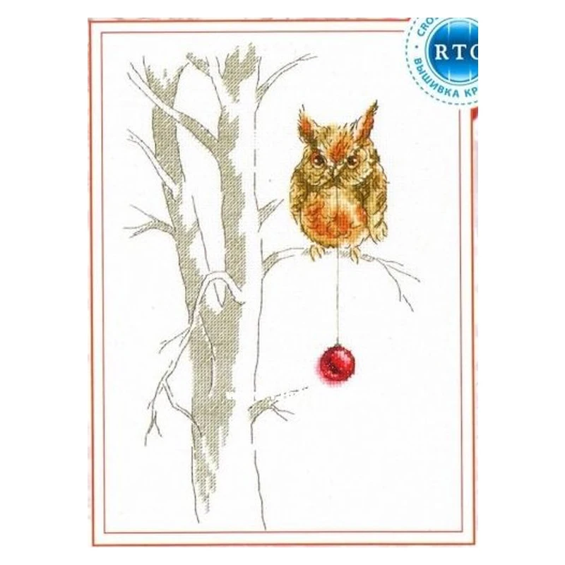 Owl Counted Cross Stitch Kits | Amishop Cross Stitch Kits | Amisho ...