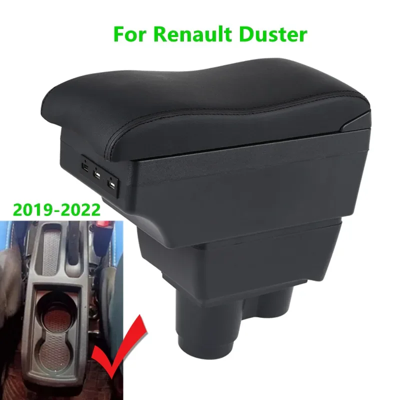 Car Armrest Box for Renault Duster for Dacia Duster 2019 2020 2021 2022 ...