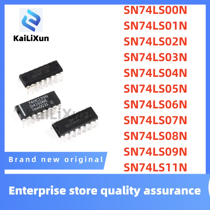 (10piece) 100% New SN74LS00N SN74LS01N SN74LS02N SN74LS03N SN74LS04N SN74LS05N SN74LS06N ...