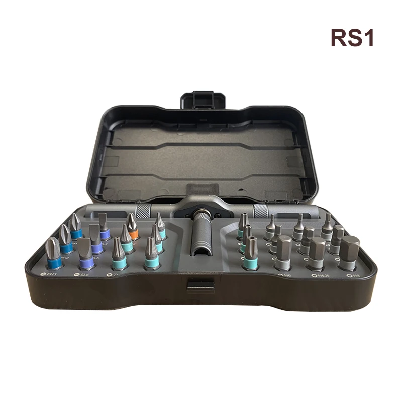 DUKA-Multi-purpose-Ratchet-Chave-De-Fenda-S2-Magnetic-Bits-Conjunto-de ...