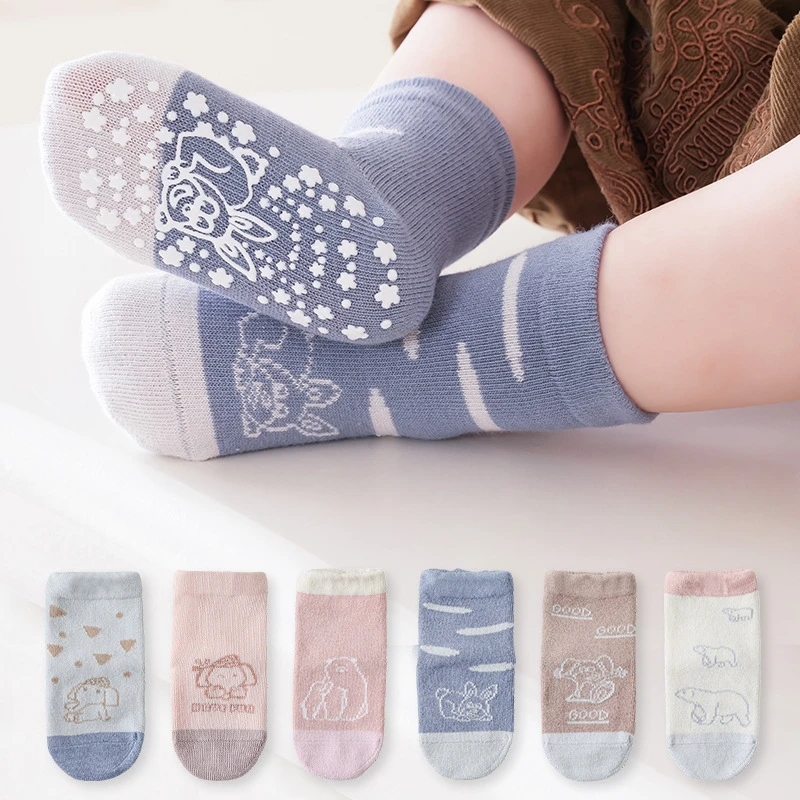 2024Autumn-Dispensing-Indoor-Floor-Kid-s-Socks-Non-Slip-Cartoon-Socks ...