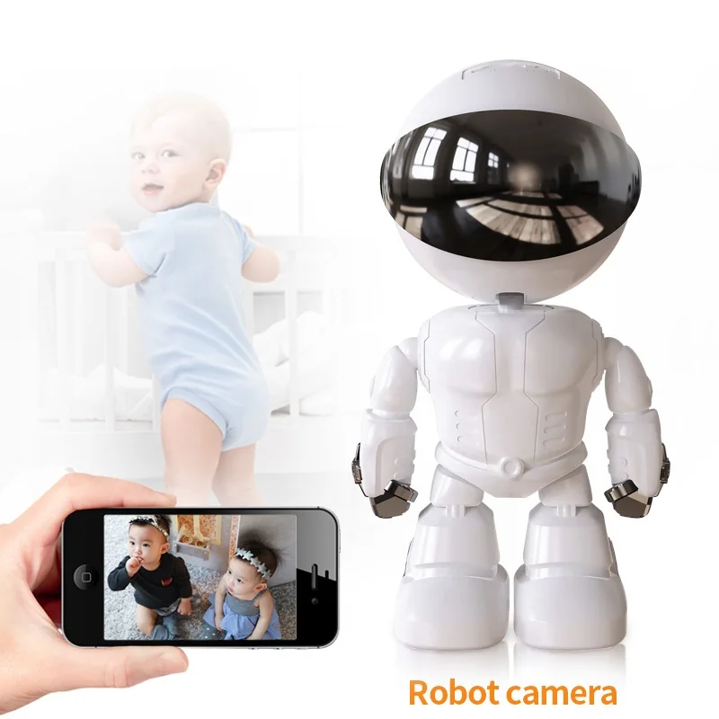 IP-Camera-1080P-Robot-Security-Camera-360-WiFi-Wireless-2MP-CCTV-Camera ...