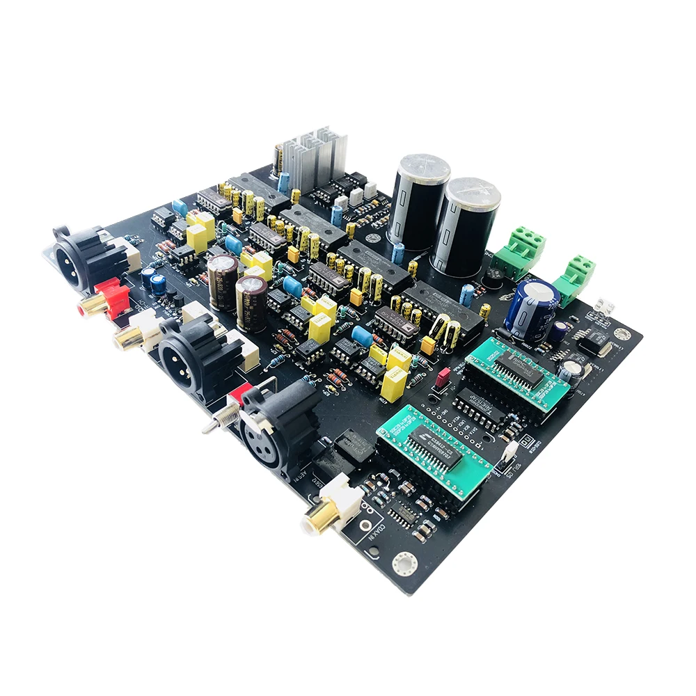 Nvarcher pcm58p * 4 dacバランス出力デコーダーボードサポートnoxmosイタリアi2s入力