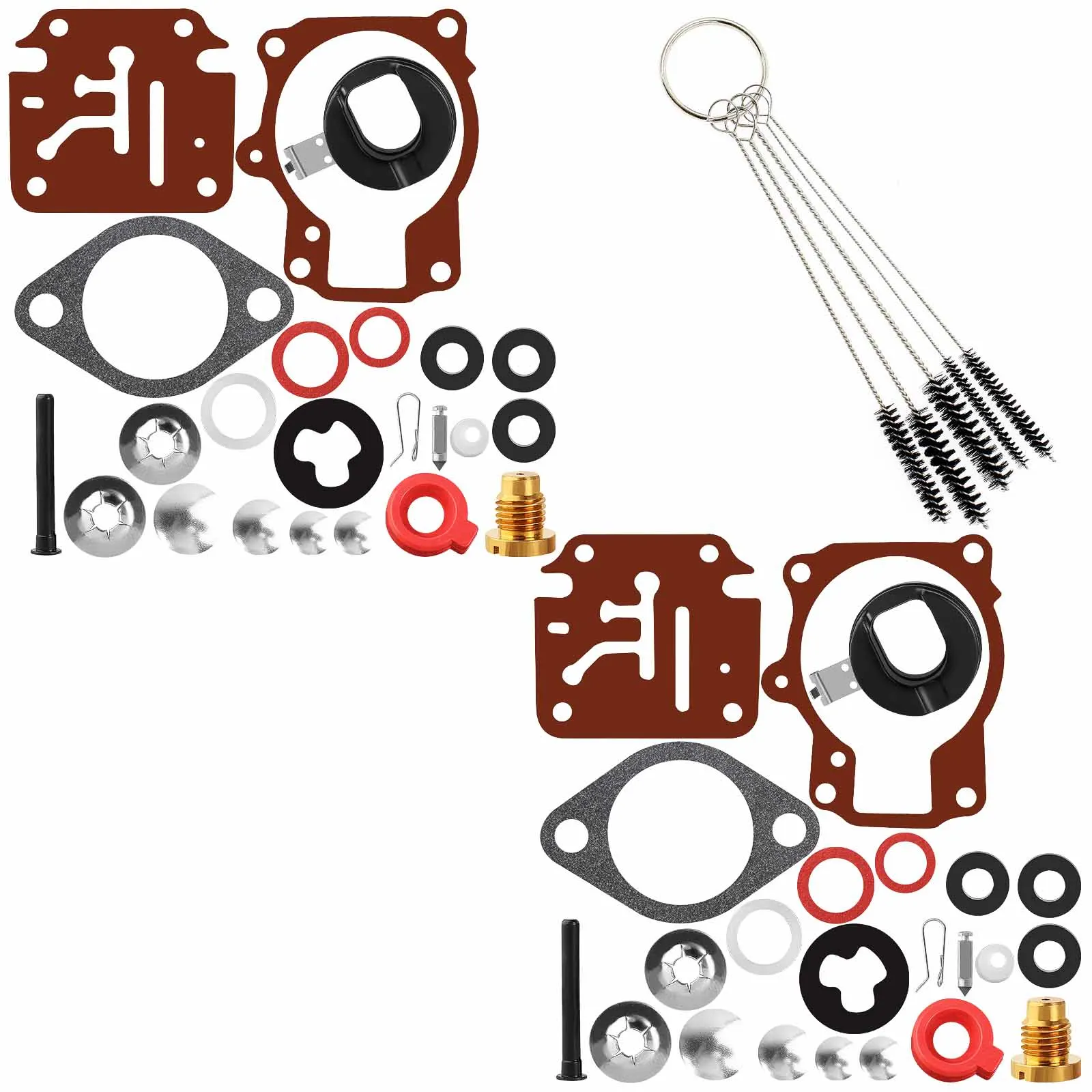 Carburetor Rebuild Kit Johnson Evinrude Outboard 14 15 18 20 25 28 30 ...