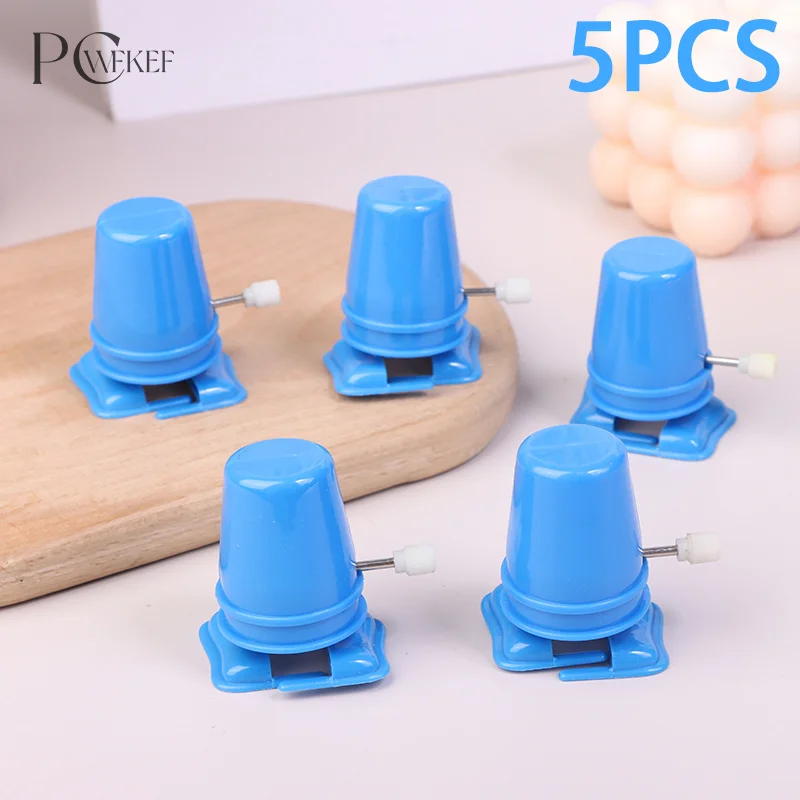 5pcs Clockwork Legged Robot Walking Toy Movements Clay Craft Parts ...
