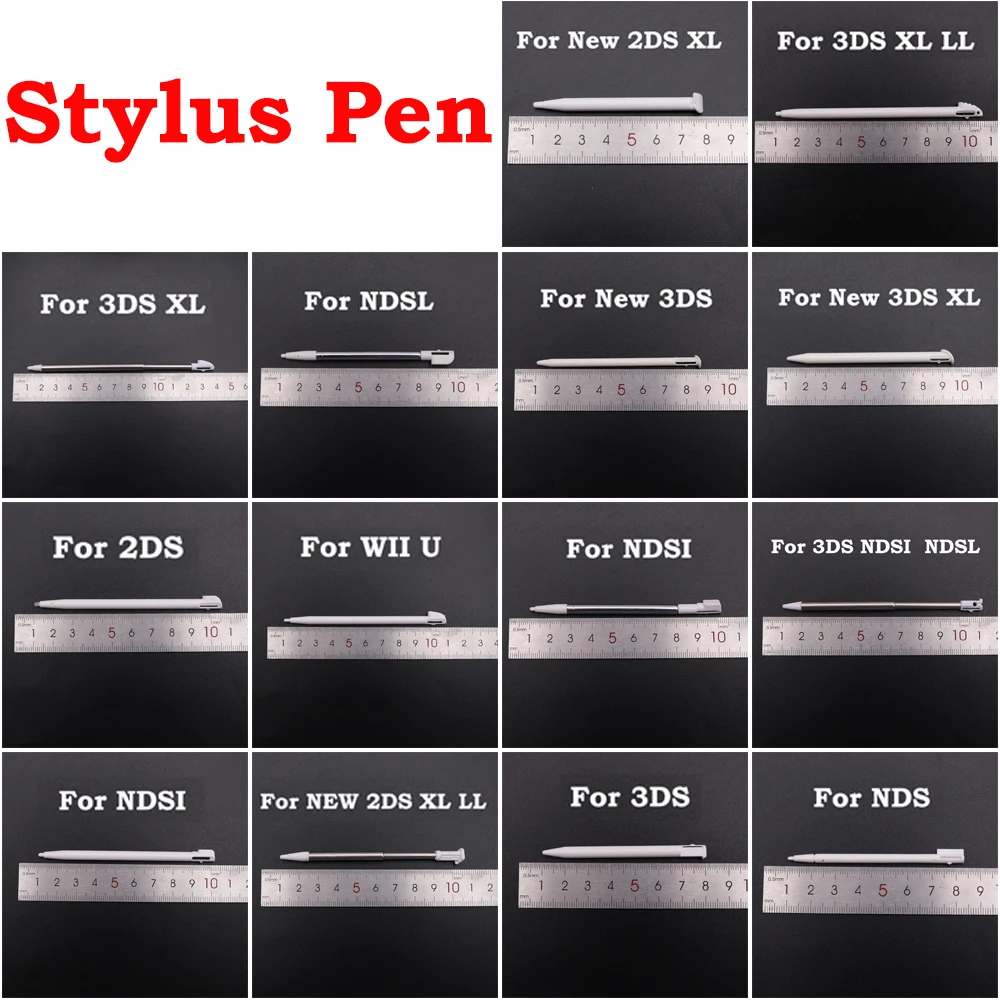1pcs-Metal-Adjustable-Stylus-Pen-For-2DS-3DS-XL-LL-New-2DS-3DS-LL-XL ...
