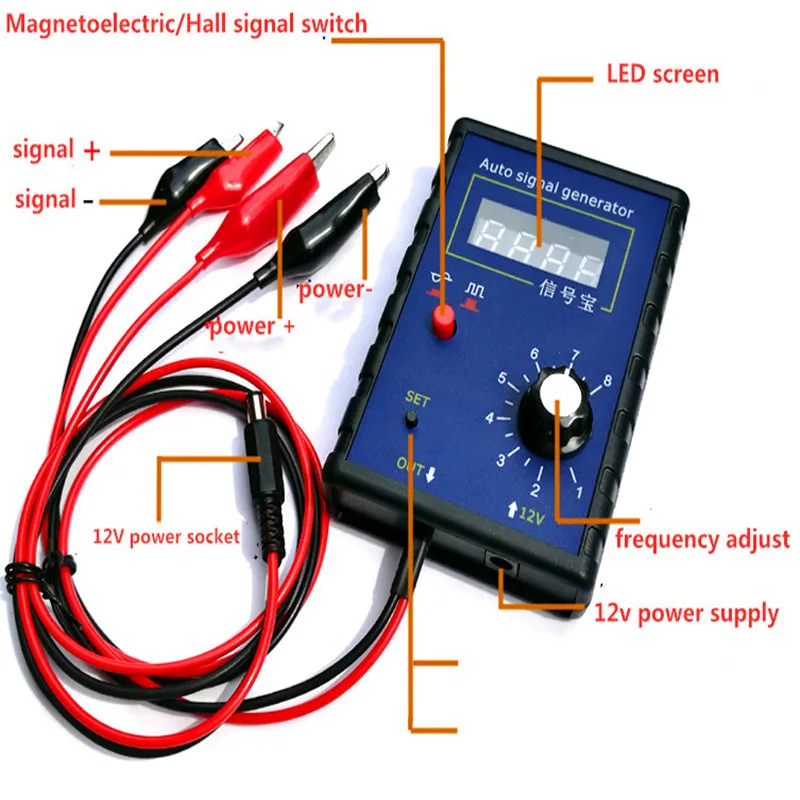 Automobile-Auto-Vehicle-Signal-Simulator-Generator-Car-Hall-Sensor ...