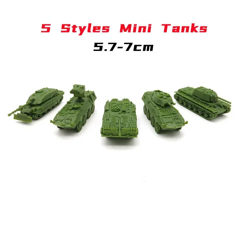 5-adet-Mini-tank-plastik-birle-tirin-askeri-Model-masa-sava-oyunu-yap ...