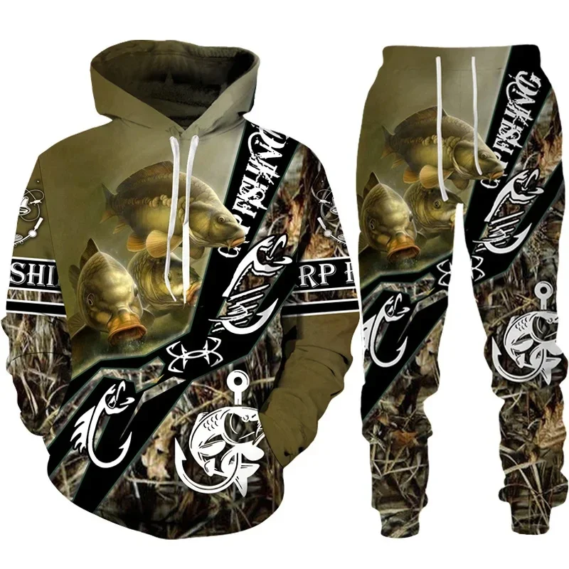 Novelty-3D-Fish-Printed-Men-Women-Hoodie-Pants-Suit-Harajuku-Camo ...