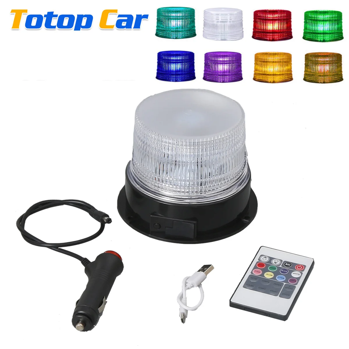 Fog Lights 30 Led Magnetic Strobe Wireless With Remote Control Rgb ...