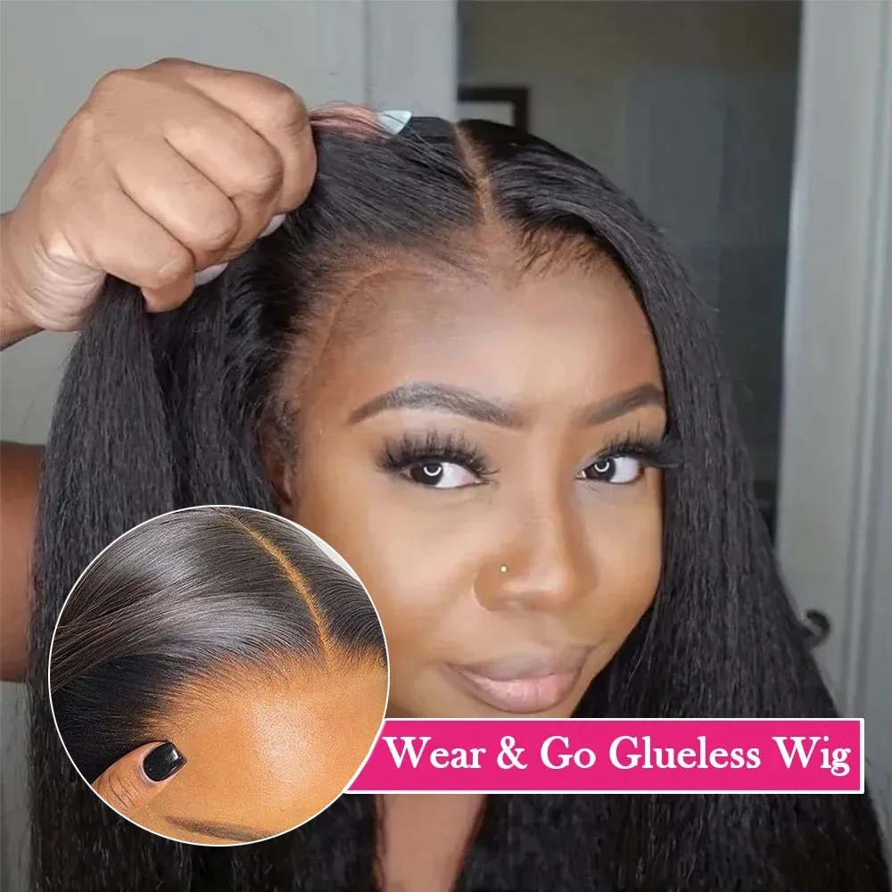 Perruque-Lace-Closure-Synth-tique-Kinky-Straight-Wear-and-Go-Perruques ...