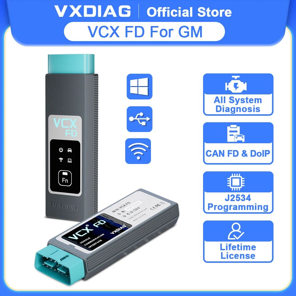 2024-Newest-VXDIAG-VCX-FD-For-GM-Support-CAN-FD-DoIP-Car-OBD2 ...