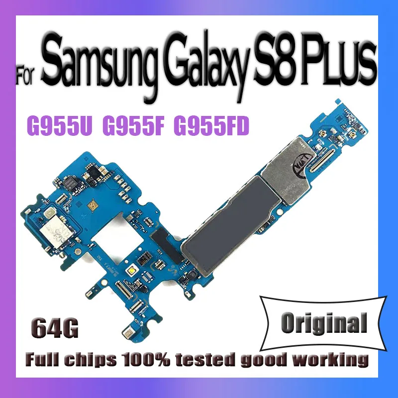 Original-For-Samsung-Galaxy-S8-Plus-G955F-G955FD-G955U-Motherboard ...