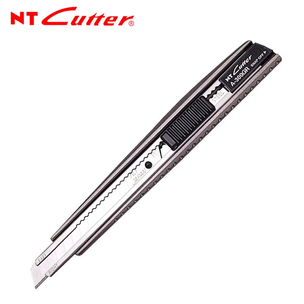 Japan NT Cutter A 300GRP Aluminum Die cast Grip Auto Lock Cutter Knife ...