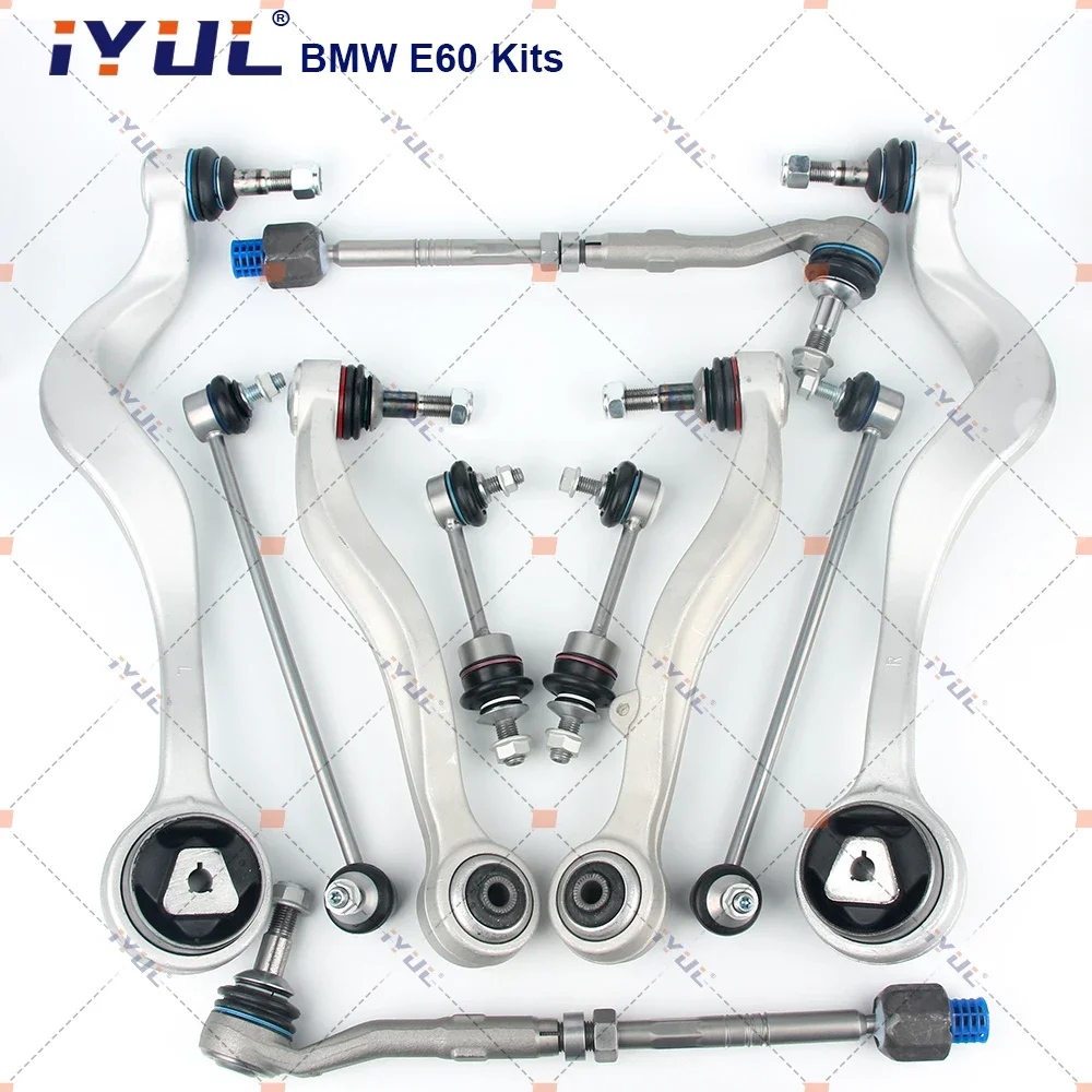 IYUL Пара передней нижней подвески, Прямой Рычаг управления для BMW 5 ...