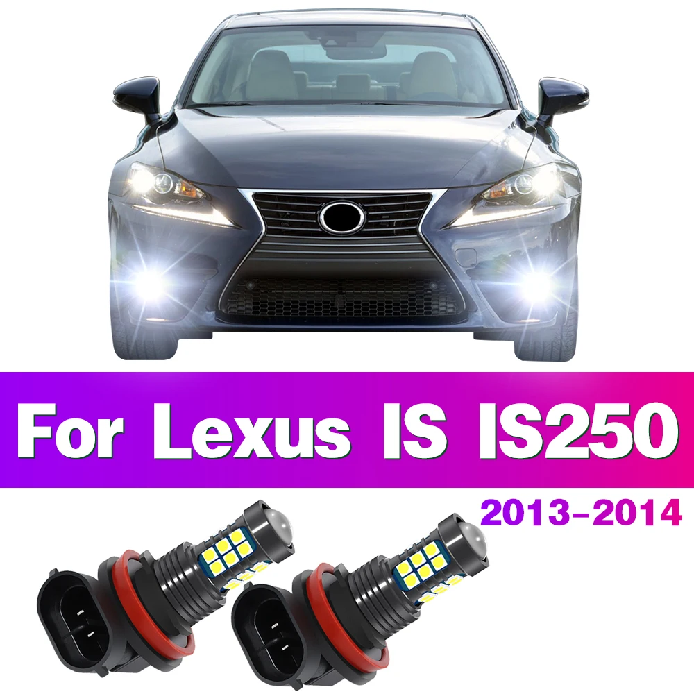 2X-LED-Car-Fog-Light-Auto-Lamp-Bulbs-For-Lexus-IS-IS250-2013-2014 ...