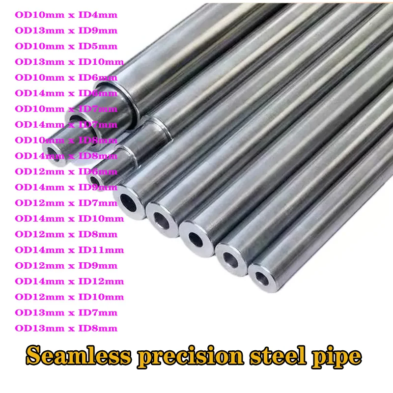 1Pcs-Length-500mm-Precision-Seamless-Pipe-Hollow-Round-Iron-Pipe-Home ...