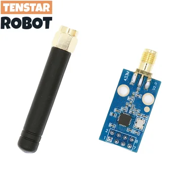CC1101 433MHz Wireless Module With SMA Antenna Wireless Transceiver ...