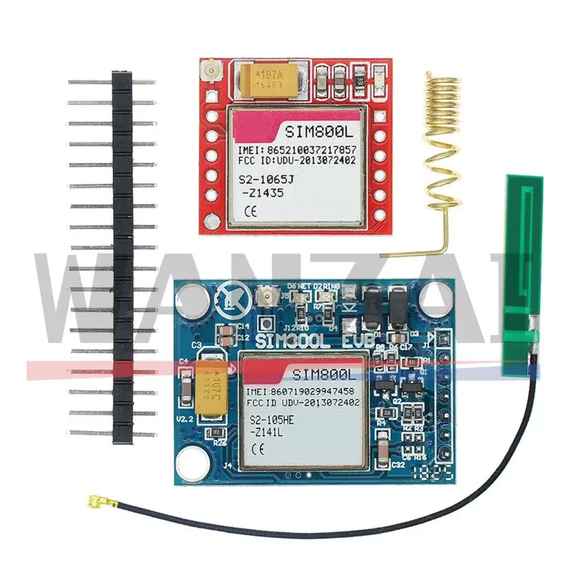 Smallest-SIM800L-GPRS-GSM-Module-Micro-SIM-Card-Core-Board-Quad-band ...