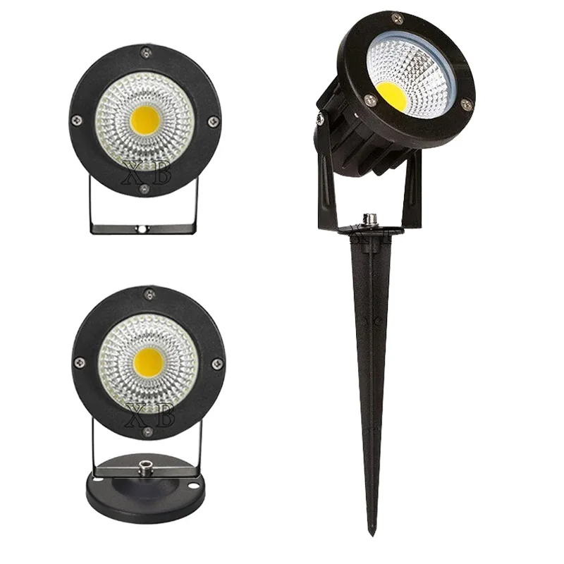 Outdoor Garden Landscape Light AC220V 110V DC12V LED Lawn Lamp COB 3W ...
