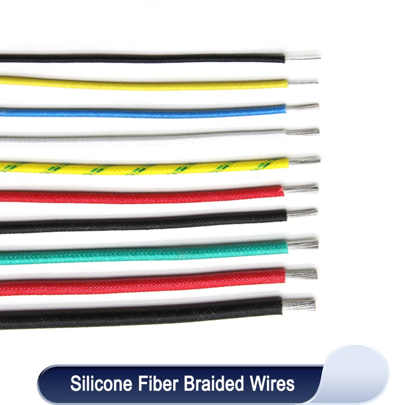 2-5-10m-High-Temperature-Resistant-Silicone-Wire-300-C-Copper-Cable ...