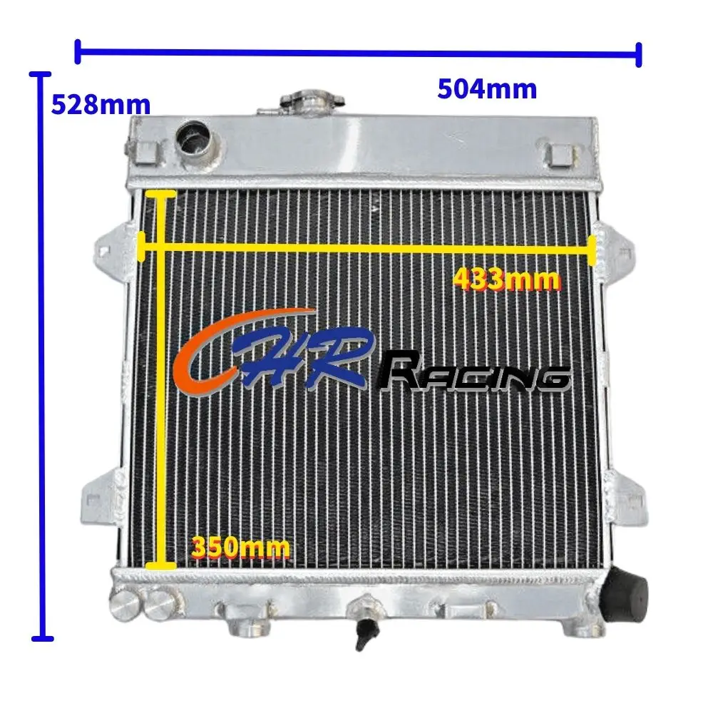 2-Rows-Aluminum-Radiator-For-1982-1991-BMW-E30-M10-316i-318i-Manual-MT ...