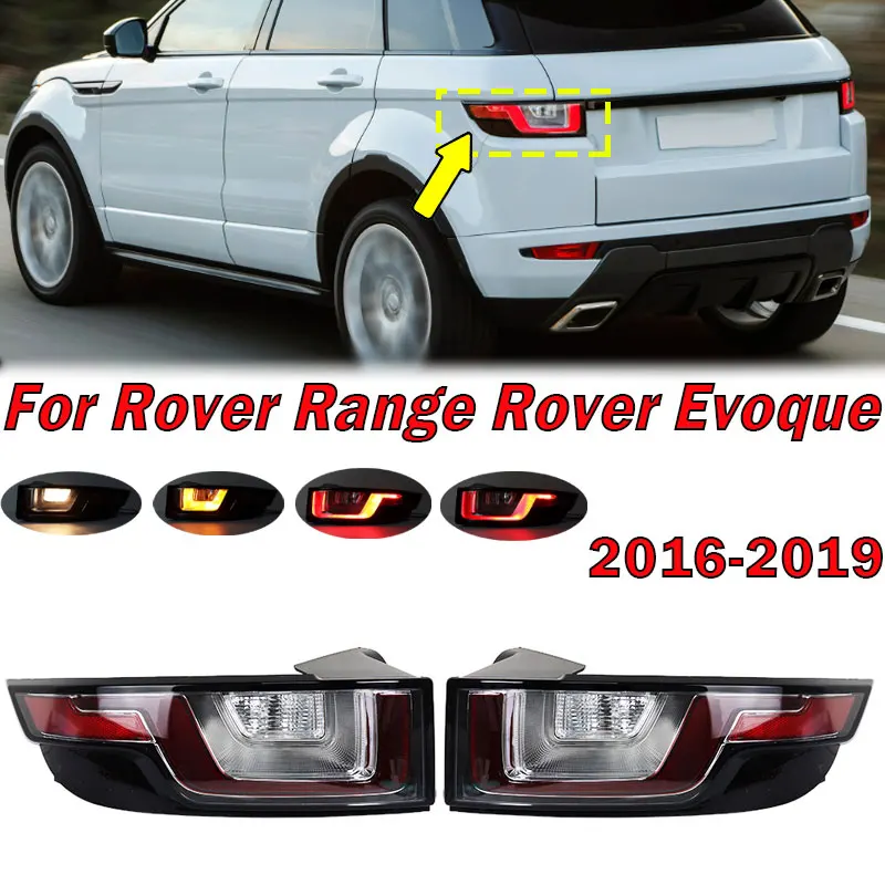 For-Land-Rover-Range-Rover-Evoque-2016-2019-Rear-LED-Tail-Light-Warning ...