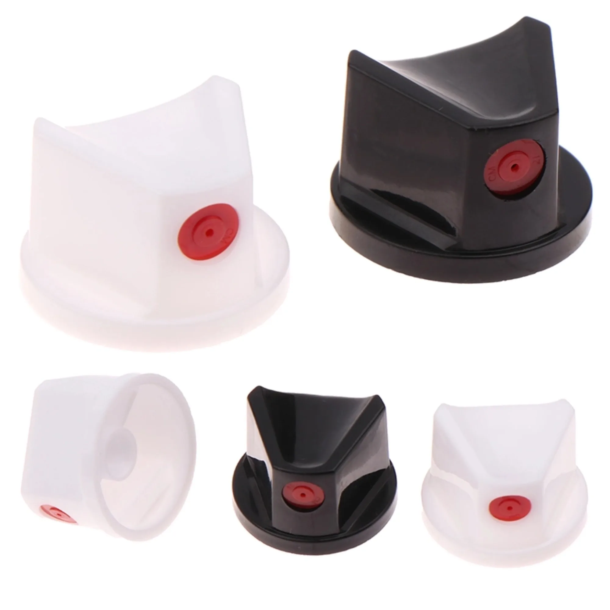 10Pcs Dot Fat Spray Paint Caps Plastic Spray Nozzles Black/White Spray ...
